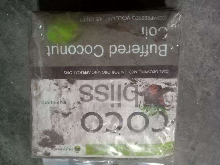 Buffered Coco Bliss, 100% Buffered Coco Coir Pith, Compressed Coco Coir ...