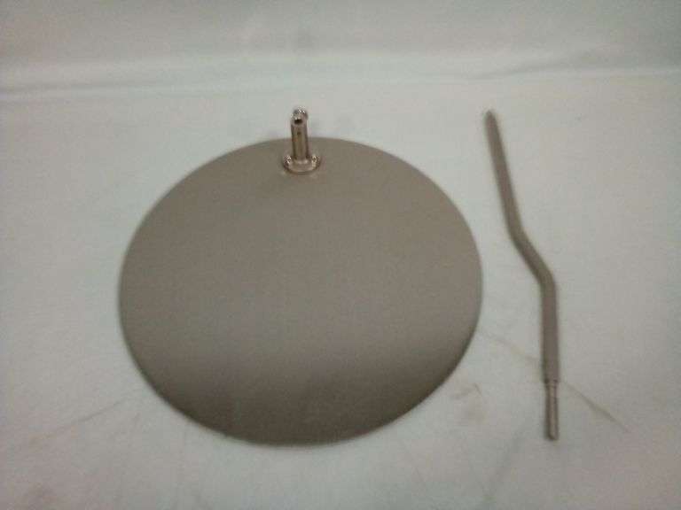 Set of 2 - Metal Mannequin Round Base with Mount & Rod - Dutch Goat