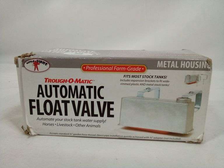 Metal Housine, Trough-O-Matic Automatic Float Valve, TM830T - Dutch Goat