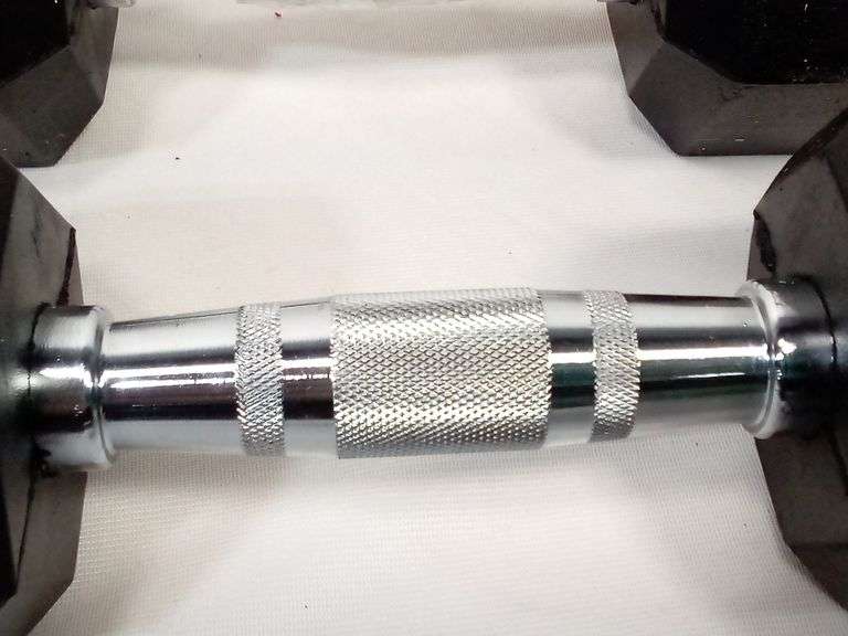 Weider Rubber Hex Dumbbell, 10Lbs Set Of 2 - Dutch Goat