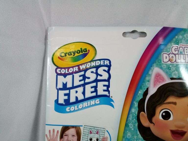 Crayola Color Wonder Mess Free DreamWorks Gabby's Dollhouse Coloring ...