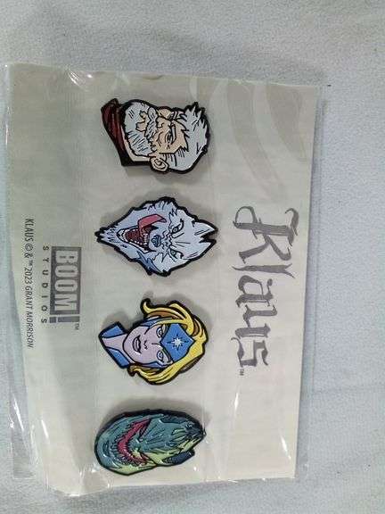 Dan Mora, Boom! Studios Klaus Rubber Label Badges - Dutch Goat