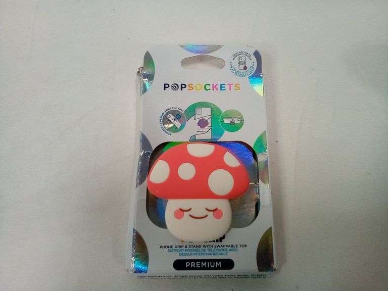 Premium Pop Socket, Phone Grip & Stand With Swappable Top - Dutch Goat