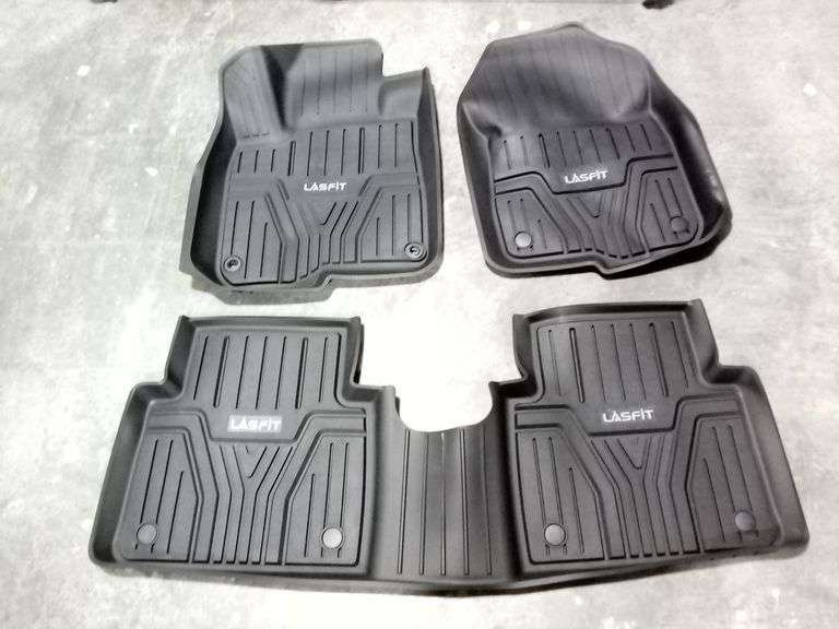 LASFIT Safe & Custom Fit Floor Liners 1st & 2nd Row Car Mats for Honda ...