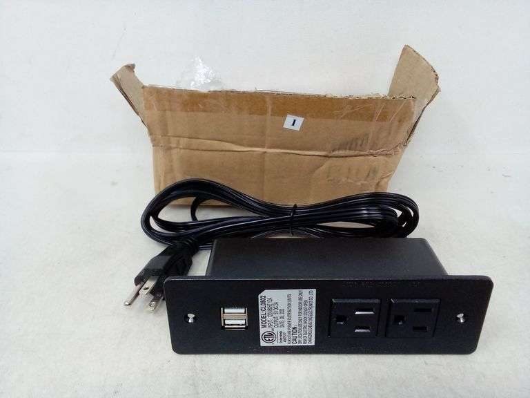 Intertek CL0502 USB & Dual Outlet Power Strip, 120V/60Hz 12A - Dutch Goat