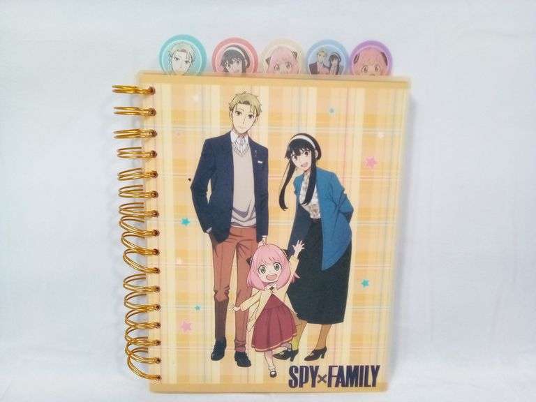 Spy X Family Forger Family Portrait Tab Journal - Dutch Goat