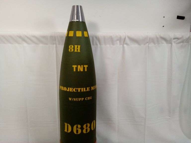 TNT Artillery Howitzer Shell Whiskey Stash - Dutch Goat