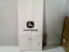 Bulk of John Deere White Paper Bags, 16" Tall - Dutch Goat