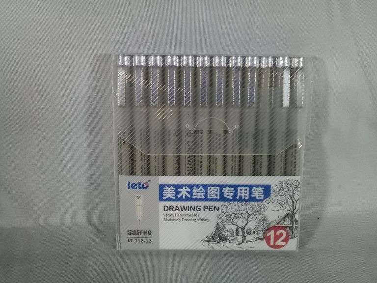 Kousicoo Leto Drawing Pen, 12-Count - Dutch Goat
