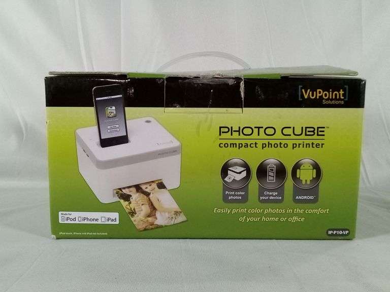 VuPoint Solutions, Photo Cube Compact Photo Printer, IP-P10-VP - Dutch Goat