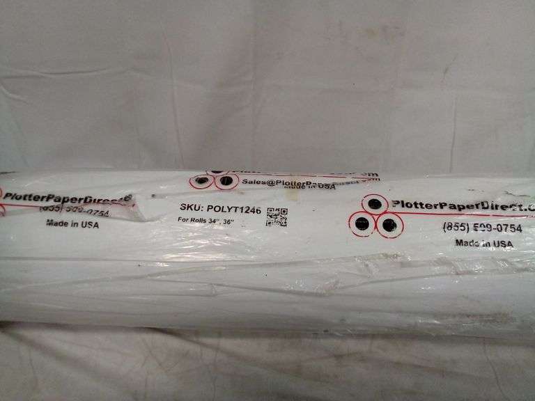 Plotter Paper Direct White Paper Roll - Dutch Goat