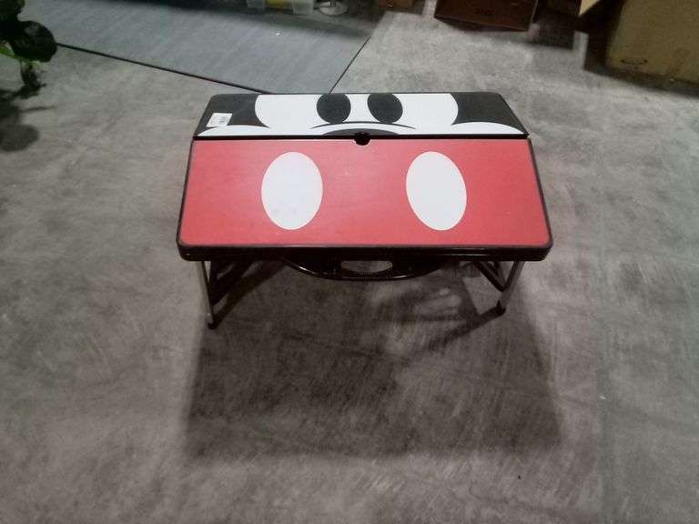 Mickey Mouse Picnic Table, Portable Folding Table With Seats - Dutch Goat