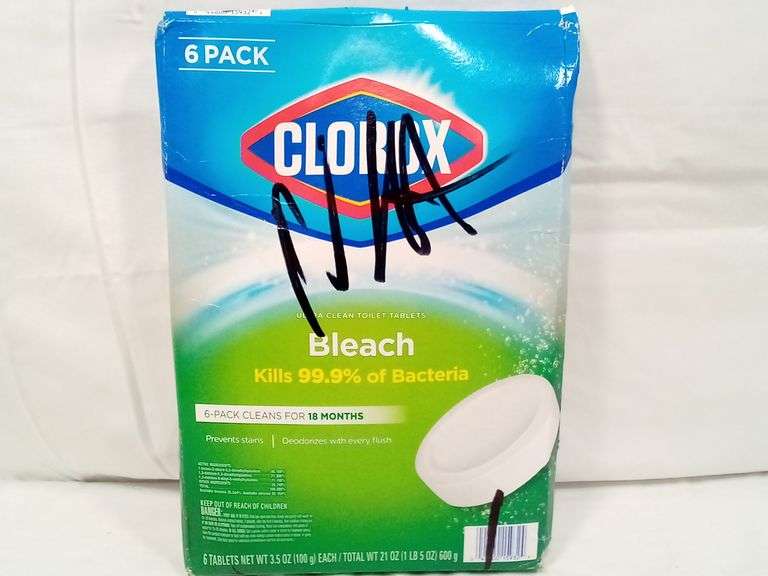 Clorox, Ultra Clean Toilet Tablets Bleach, 6 Tablets, 21 Oz - Dutch Goat