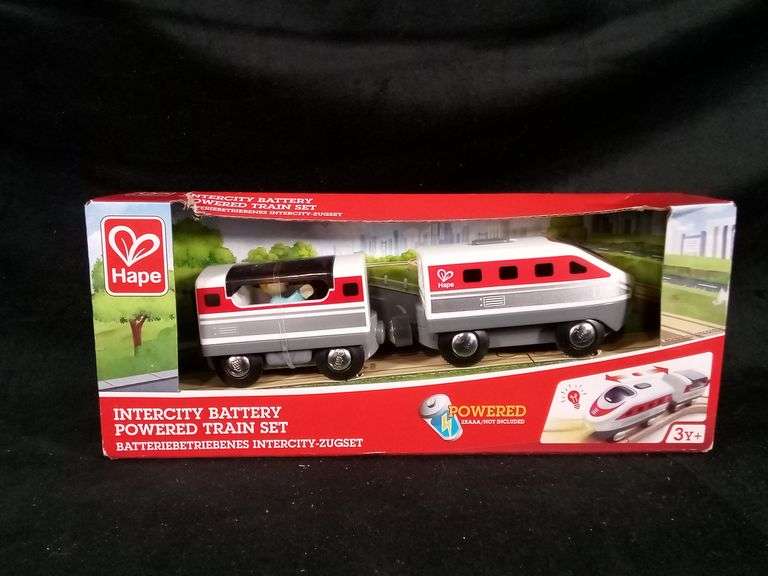 Hape, Intercity Battery Powered Train Set, Toys For Children - Dutch Goat