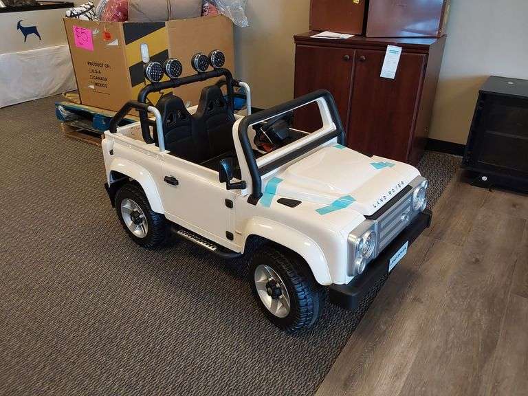 12V Land Rover Electric Battery Powered Kids Ride On Car - Dutch Goat