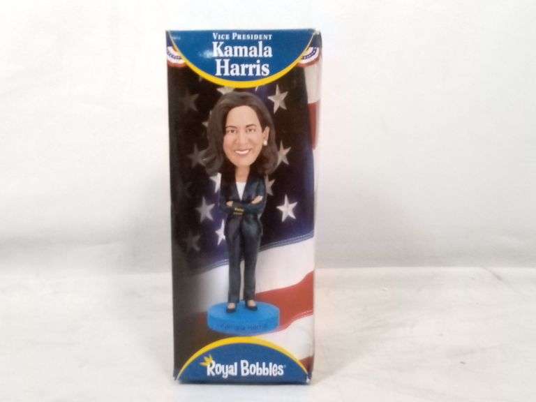 Royal Bobbles, Kamala Harris Bobblehead Statue - Dutch Goat