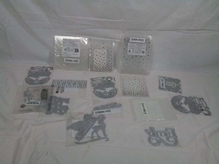 Assortment Of Stamp Sets For Card Making, DIY Scrapbooking & Paper ...