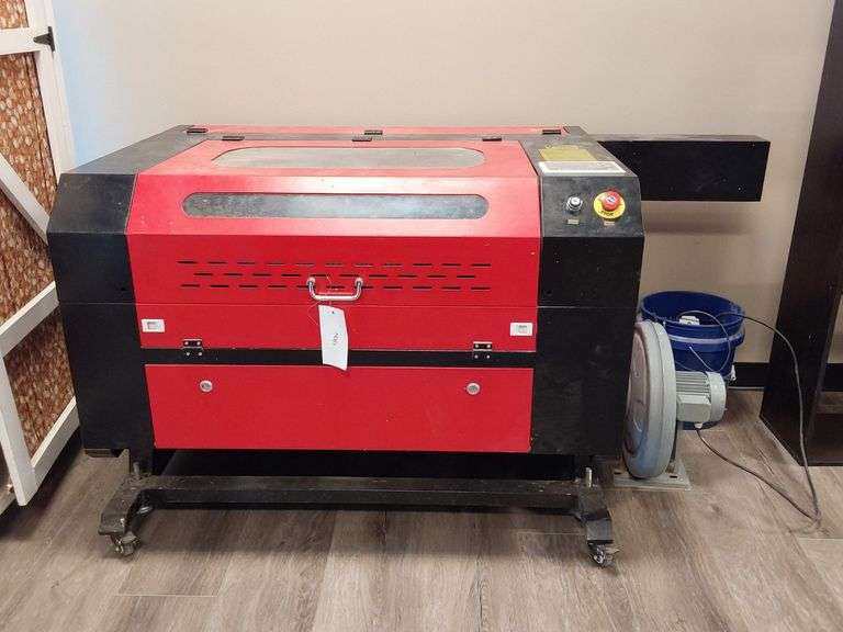 SH-G570 100W CO₂ Laser Engraving Machine - Dutch Goat