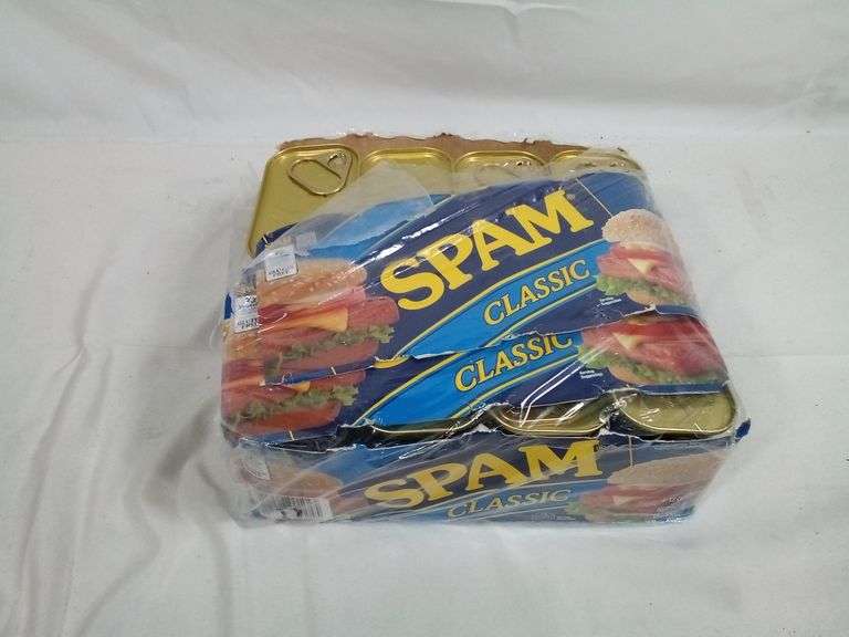 Spam, Classic Canned Luncheon Meat, 12 Oz Each, 8 Can Pack - Dutch Goat