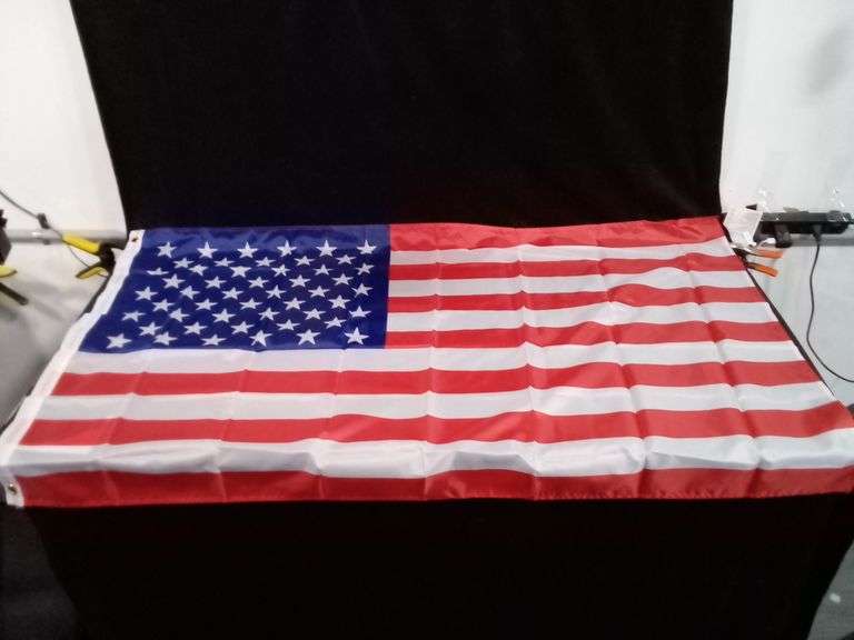 Nylon American Flag with Grommets – 57.5"L - Dutch Goat