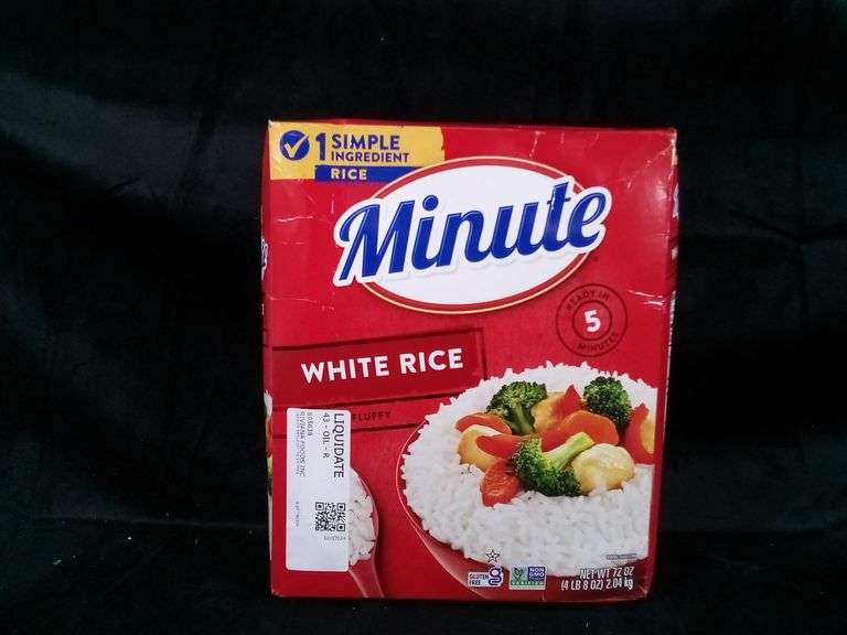 Minute, Instant White Rice, Light And Fluffy, 72 Oz - Dutch Goat