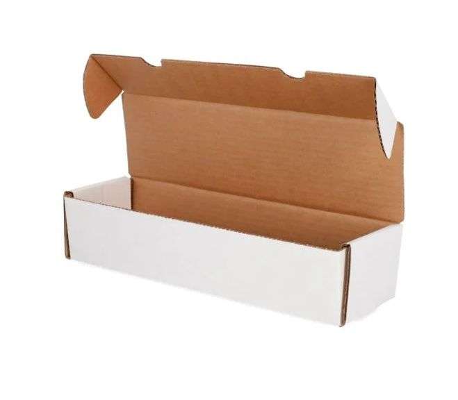 BCW 800 Count Trading Card Storage Box – White 3 Piece - Dutch Goat