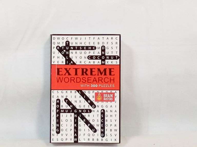 Brain Busters, Extreme Word Search With 300 Puzzles - Dutch Goat