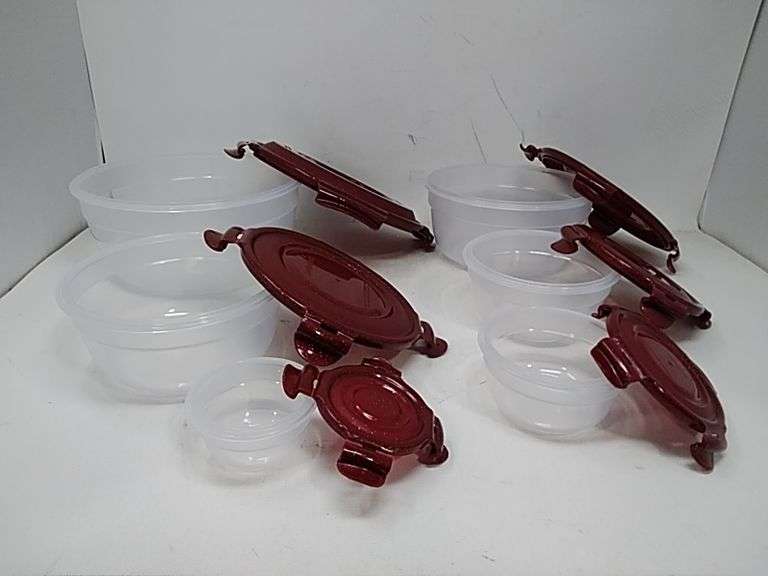 Lock & Lock Nesting Mini Bowls Set with Lid – 12 Pieces - Dutch Goat