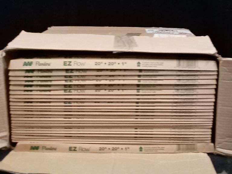 AAF, Flanders Nested Glass Air Filter, Model 10059.012020, 20"x20"x1 ...