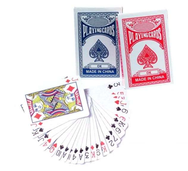 Assortment of 13 Redemption Plus Full Size Poker Playing Cards - Dutch Goat