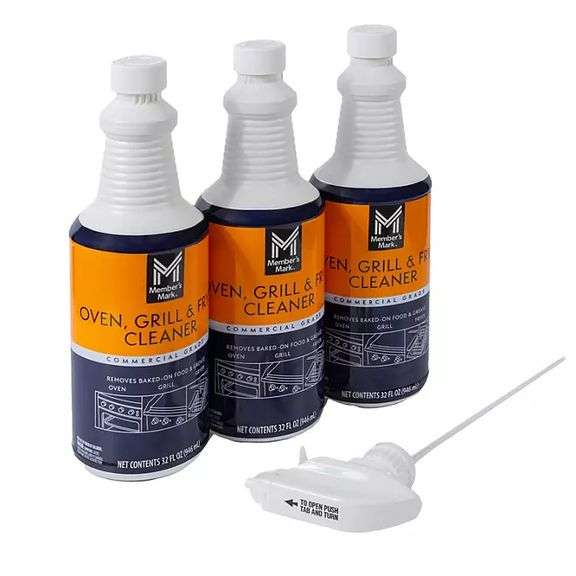 Member's Mark, Commercial Oven, Grill & Fryer Cleaner, 32 Fl Oz Each, 3 ...