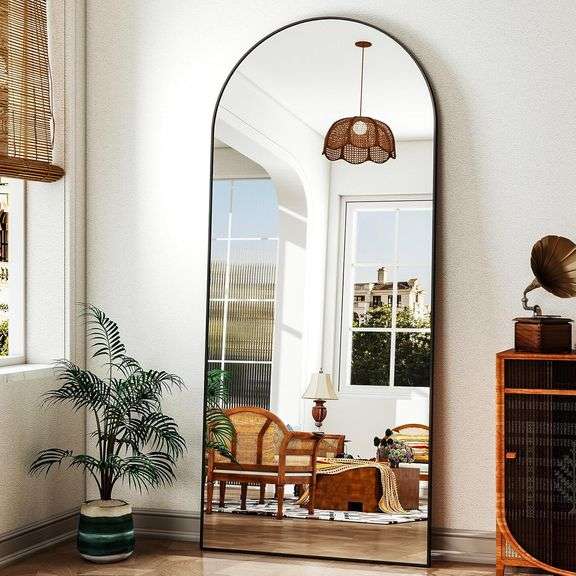 Extra Large 71" Arched Full Length Mirror - Dutch Goat