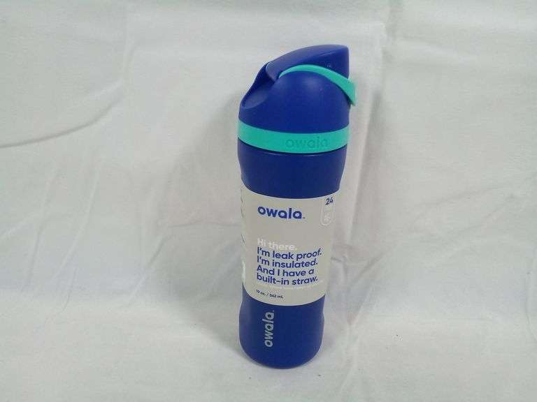 Owala, Freesip Stainless Steel Insulated Bottle, Blue, 19 Oz - Dutch Goat